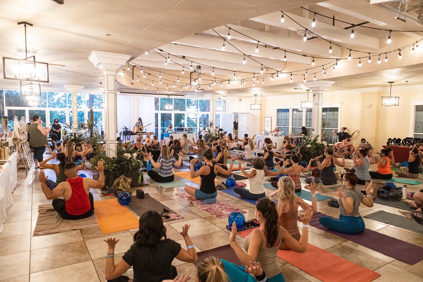 The Village Holds Yoga & Wellness Event - Lakeside Village